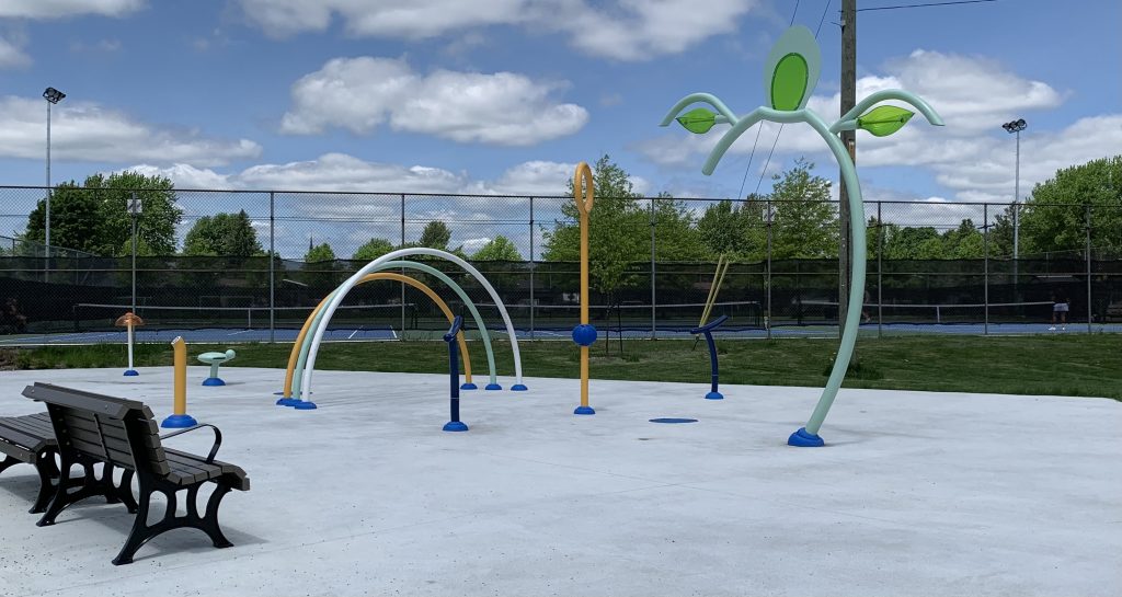 Réaménagement du parc Bellevue Victoriaville | Groupe Gagné Construction